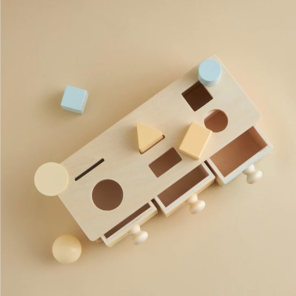 Toys | Montessori Highquality Wooden Toy Shape Sorter And Object ...